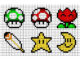 Mario Pixel Art : 30 desenhos para imprimir