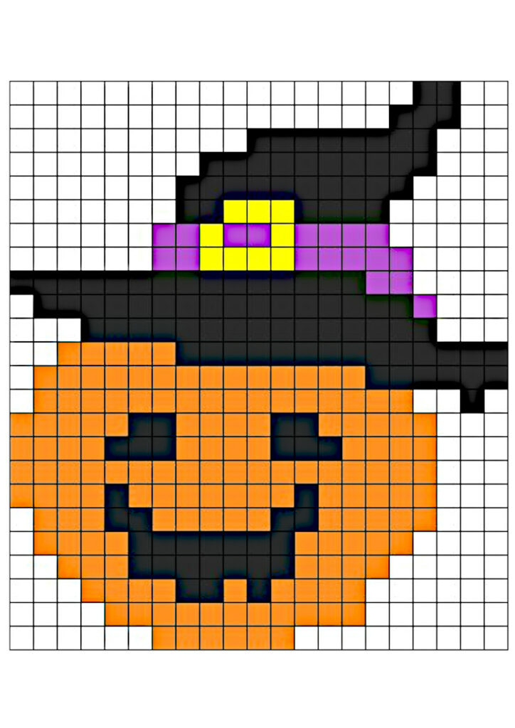 Pixel Art Halloween : 50 desenhos para imprimir