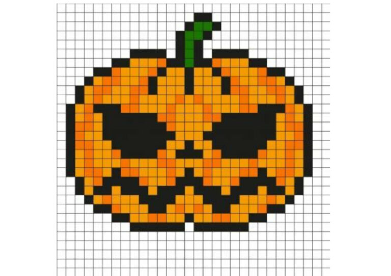 Pixel Art Halloween : 50 desenhos para imprimir