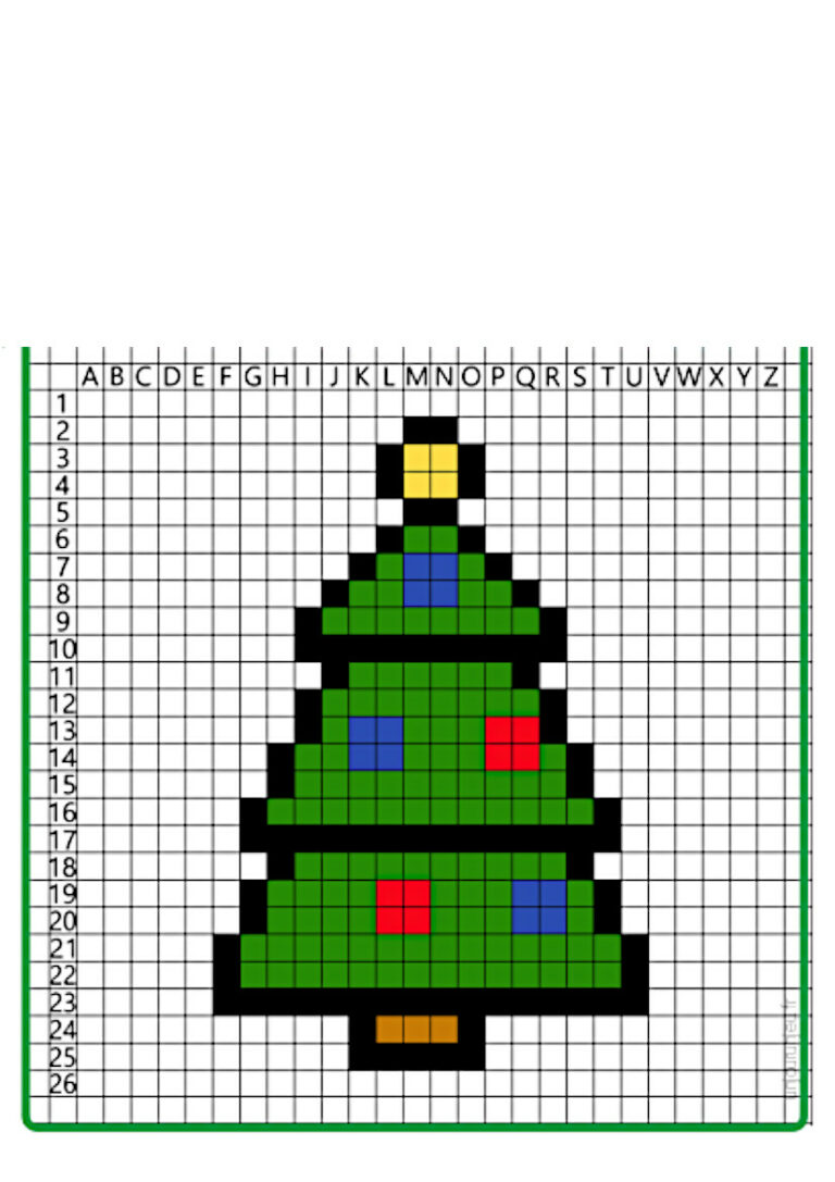 Pixel Art Natal : 50 desenhos para imprimir