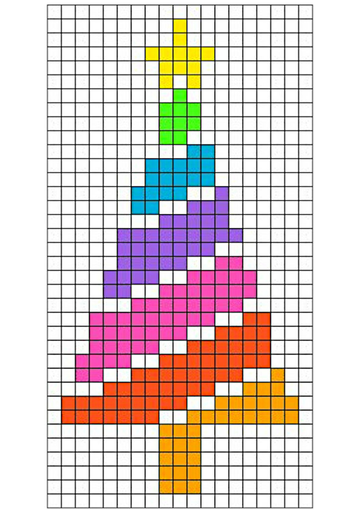 Pixel Art Natal : 50 desenhos para imprimir