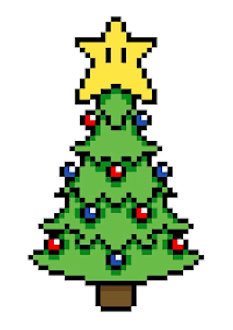 Pixel Art Natal : 50 desenhos para imprimir