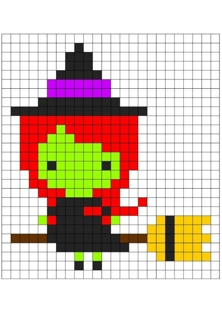 Pixel Art Halloween : 50 desenhos para imprimir