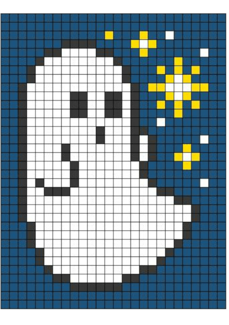 Pixel Art Halloween : 50 desenhos para imprimir