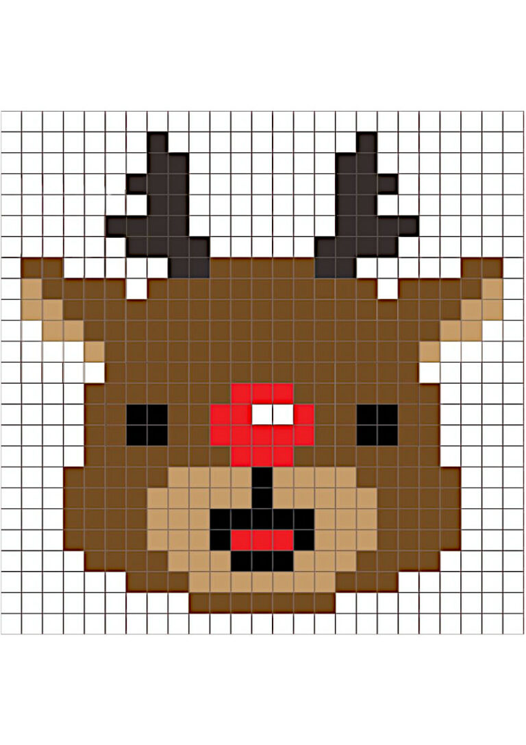 Pixel Art Natal : 50 desenhos para imprimir