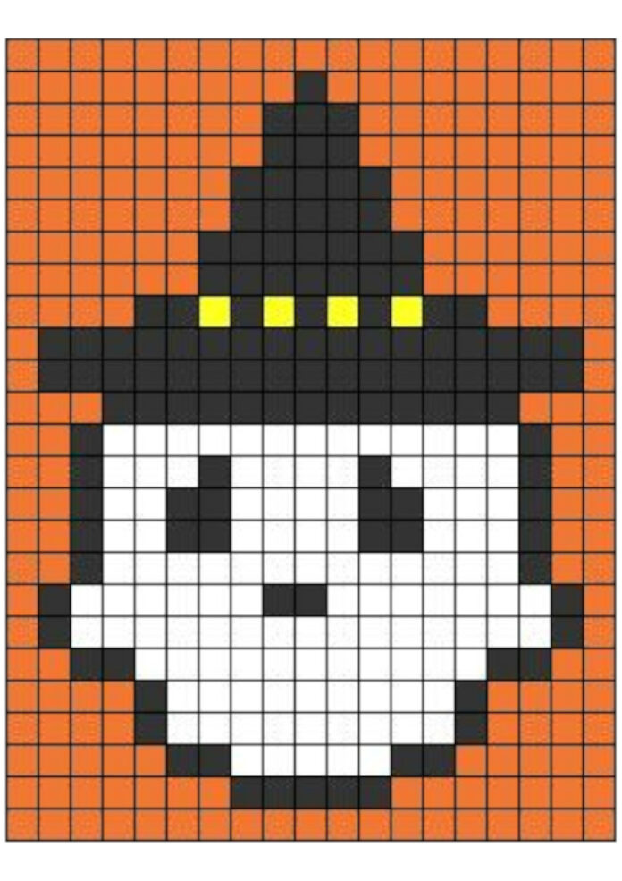 Pixel Art Halloween : 50 desenhos para imprimir