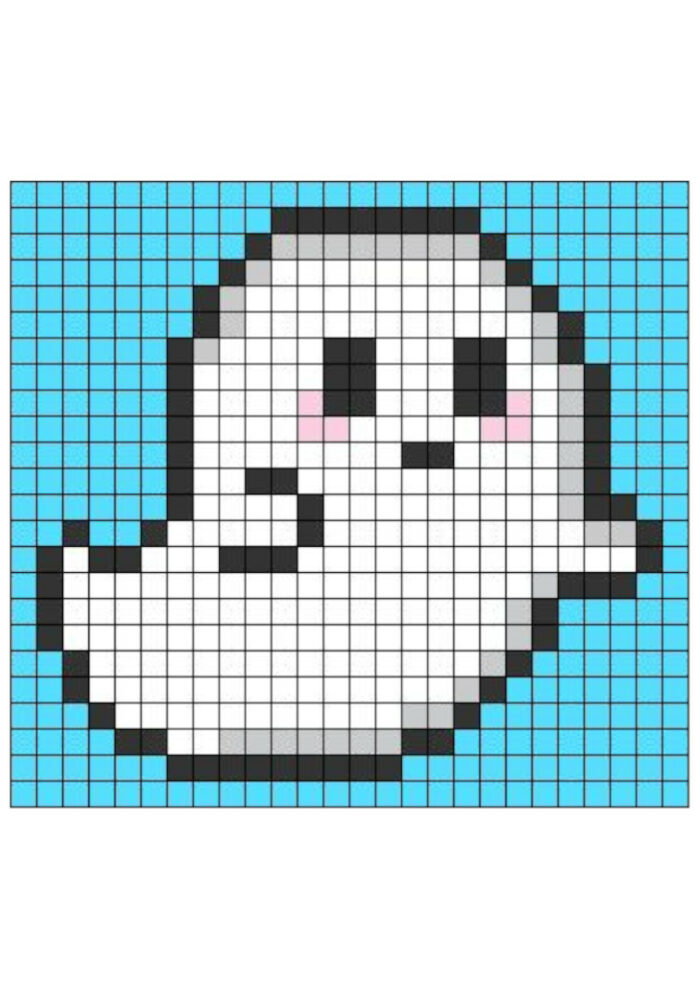 Pixel Art Halloween : 50 desenhos para imprimir