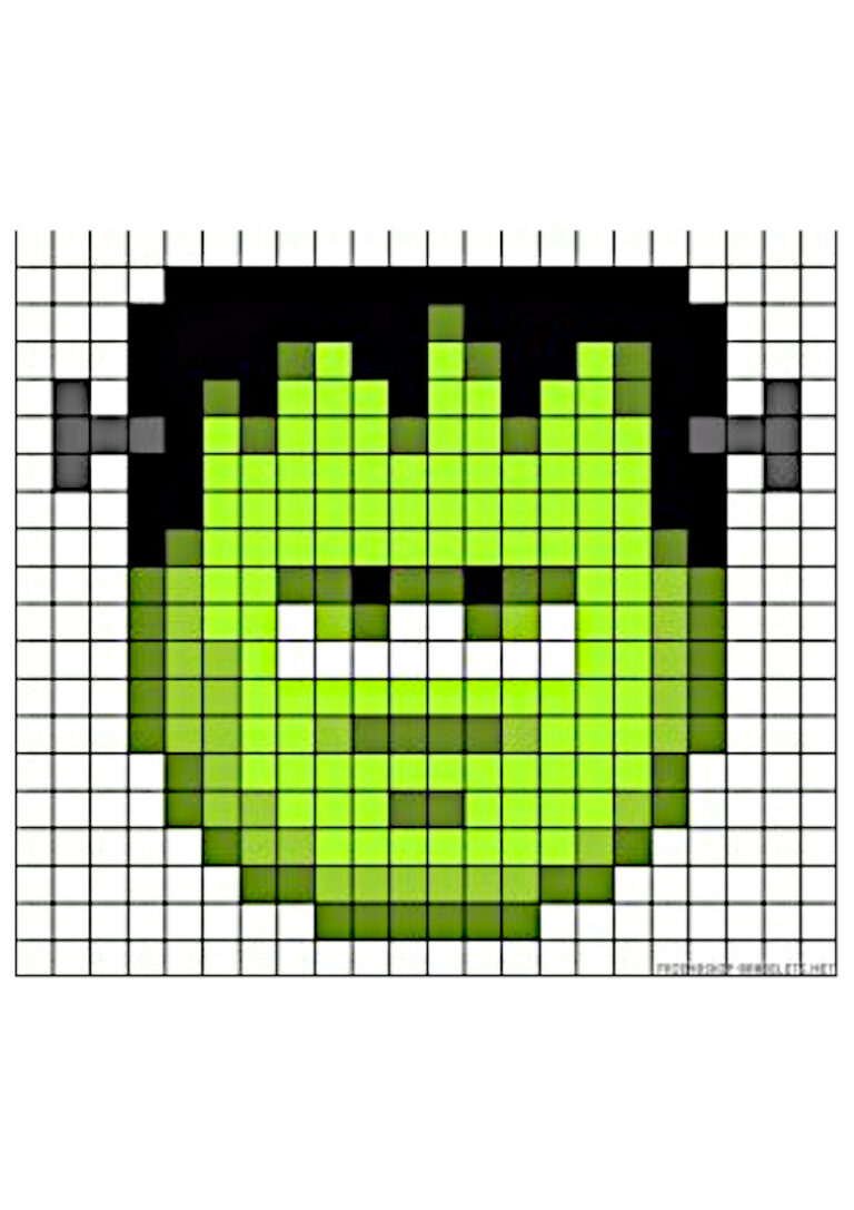 Pixel Art Halloween : 50 desenhos para imprimir