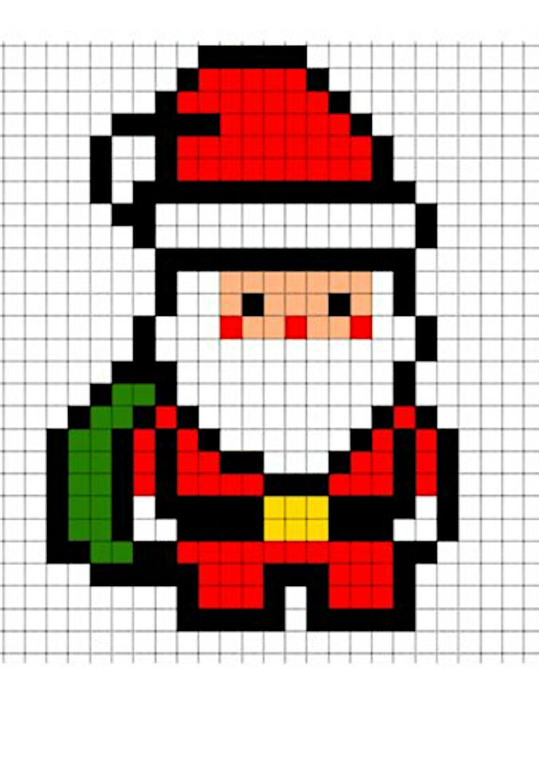 Pixel Art Natal : 50 desenhos para imprimir