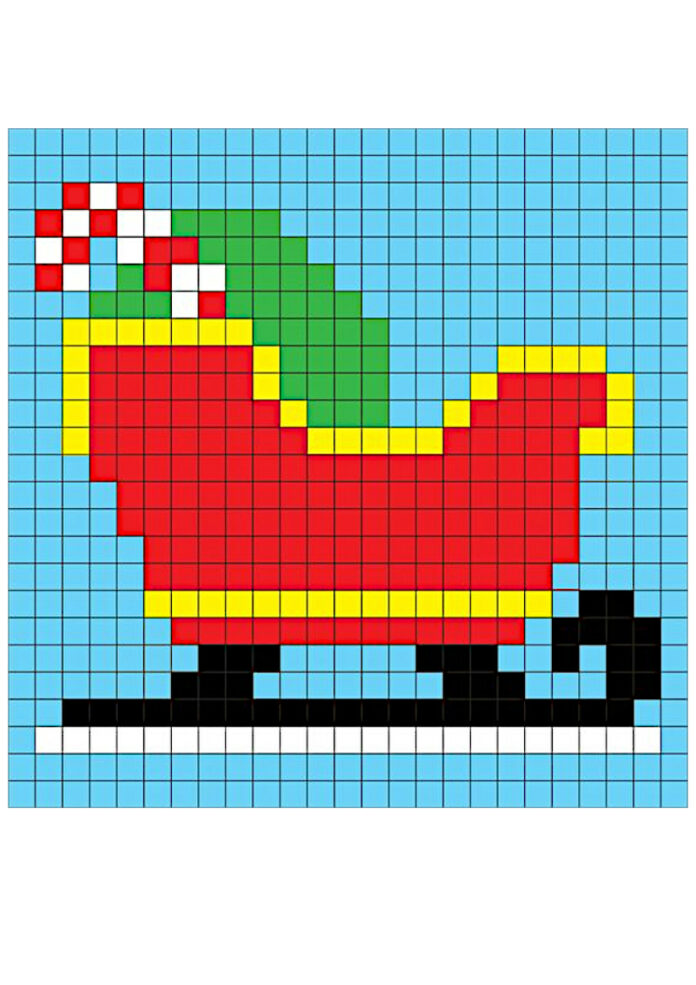 Pixel Art Natal : 50 desenhos para imprimir