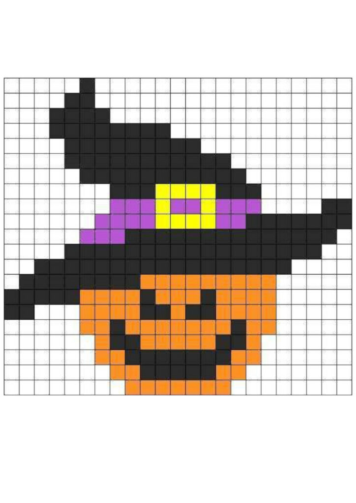 Pixel Art Halloween : 50 desenhos para imprimir