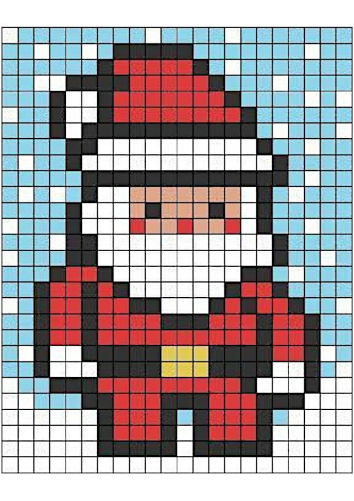 Pixel Art Natal : 50 desenhos para imprimir