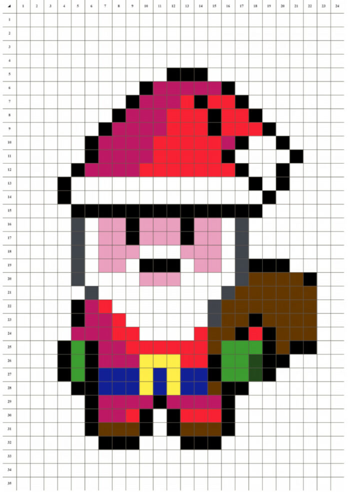 Pixel Art Natal : 50 desenhos para imprimir