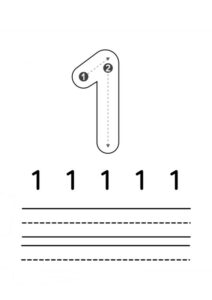 NUMEROS PARA COLORIR : Desenhos para Crianças Imprimirem