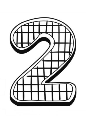 NUMEROS PARA COLORIR : Desenhos para Crianças Imprimirem