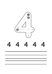 NUMEROS PARA COLORIR : Desenhos para Crianças Imprimirem