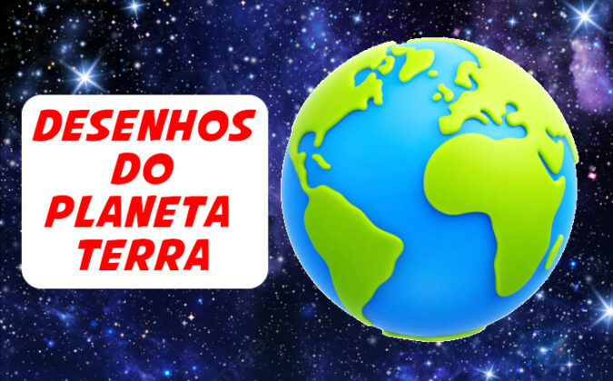Desenhos do Planeta Terra : 40 imagens para colorir