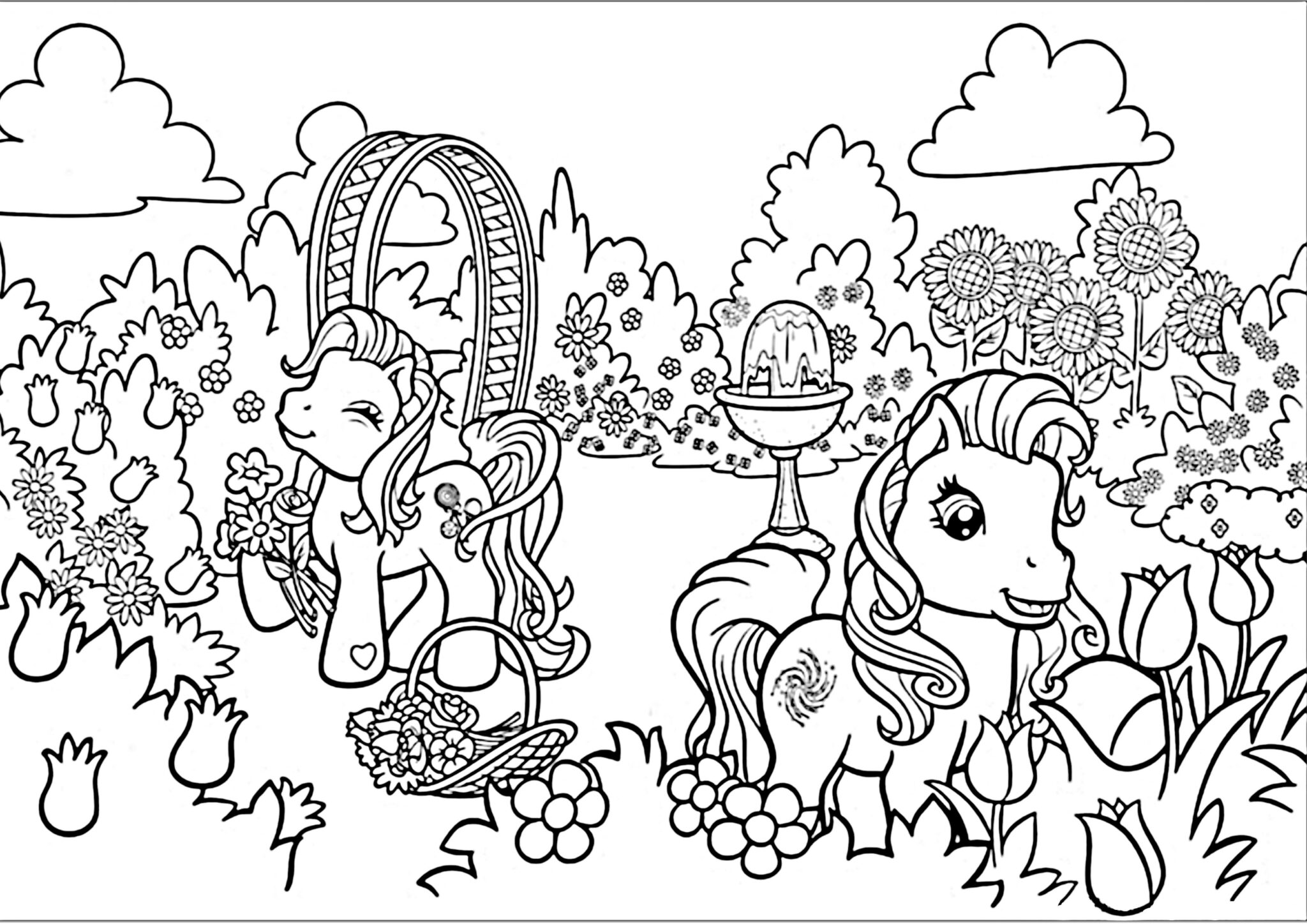 Desenhos para Colorir Grandes : 20 imagens para imprimir