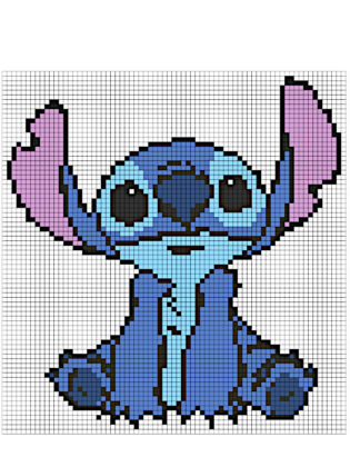 Pixel Art Disney : 50 desenhos para imprimir