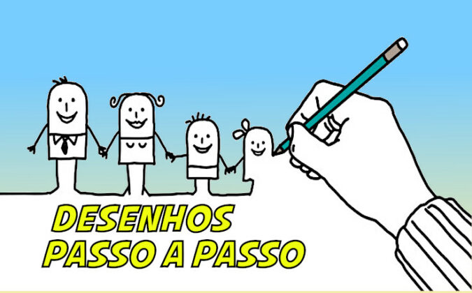 Desenhos Passo a Passo : 30 modelos fáceis de desenhar