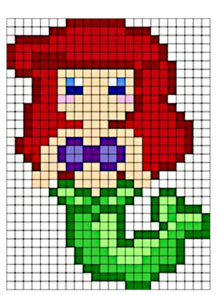 Pixel Art Disney : 50 desenhos para imprimir