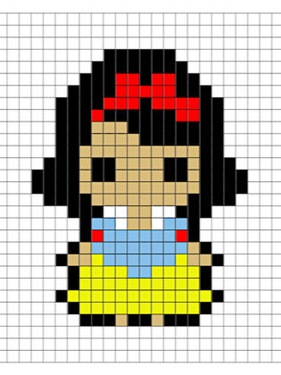 Pixel Art Disney : 50 desenhos para imprimir