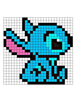 Pixel Art Disney : 50 desenhos para imprimir