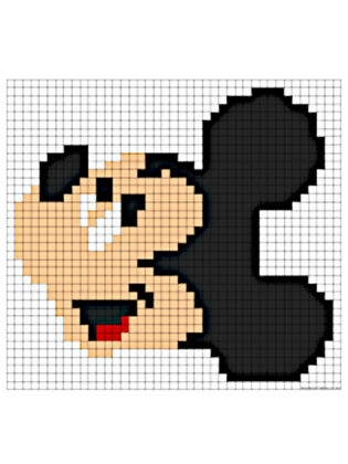 Pixel Art Disney : 50 desenhos para imprimir
