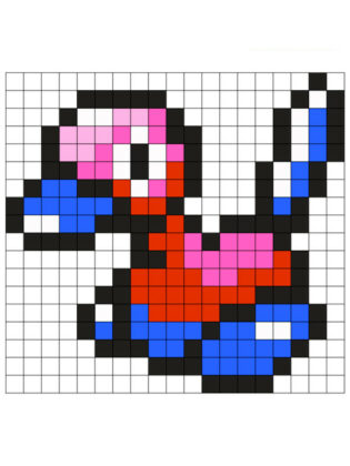 Pixel Art Pokemon : 50 desenhos para imprimir